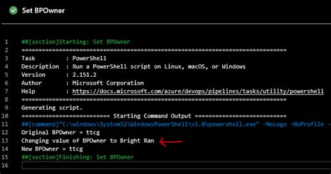 Powershell Azure Devops How To Set The Value Of The Variable In