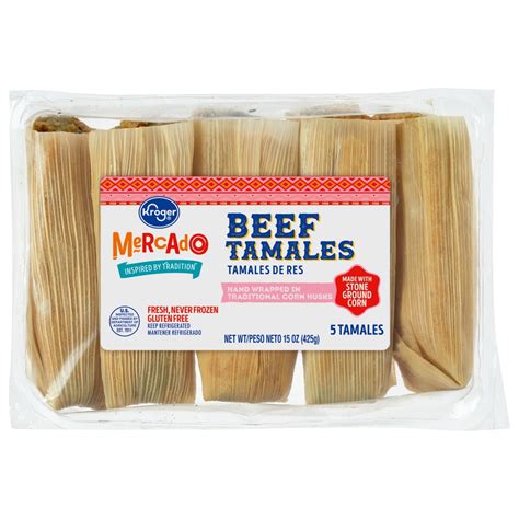 Kroger® Mercado Beef Tamales 15 Oz Kroger