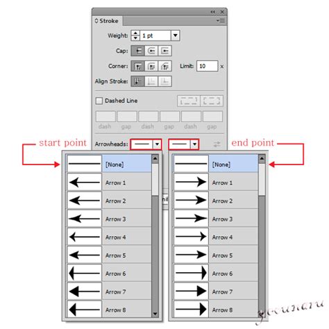 일러스트레이터 스트로크 Stroke 패널 사용설정하기 점선 만들기 새 Profile 만들기 등록하기 위드 툴width Tool로 선 폭두께 조절하기