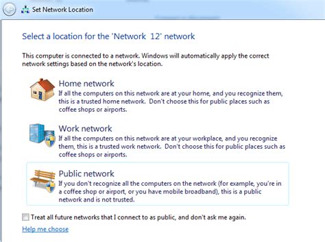 Change From Public To Private Network In Windows