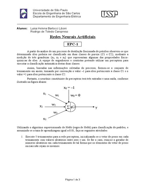 rna epc01 resolvido pdf rede neural artificial ciências físicas