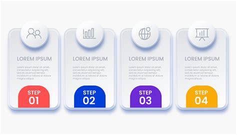 4가지 옵션을 갖춘 현대적인 비즈니스 인포그래픽 디자인 0명에 대한 스톡 벡터 아트 및 기타 이미지 0명 4 개념 Istock