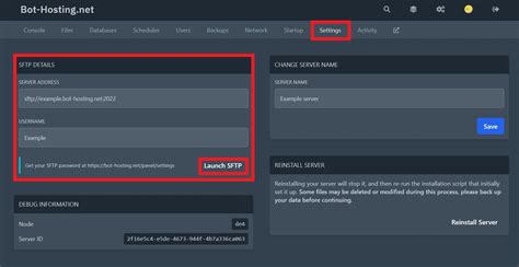 Connecting To Your Servers Files With Sftp Bot Wiki