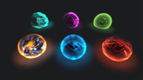 energy shield and force field effect v2 with hit fx and activation animation