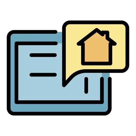 Premium Vector Smart Home Control Tablet Icon Outline Smart Home Control Tablet Vector Icon