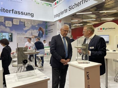 primion presents itself in munich as a european solution provider for