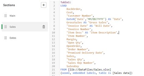 Renaming Fields Qlik Cloud Help