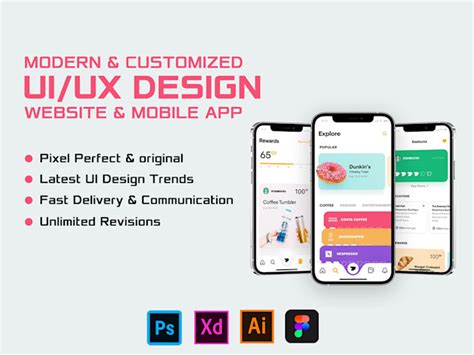 Create Mobile App Ui And Website Ui Design By Awkum Fiverr