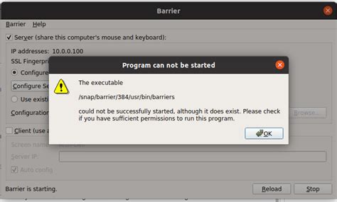 Barrier Is Starting But Doesnt Start · Issue 1265 · Input Leapinput Leap · Github