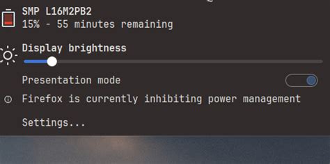Whats Presentation Mode In Power Manager Plugin Rxfce