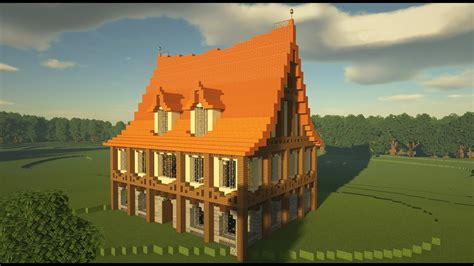 Майнкрафт Как Построить Средневековый дом в Майнкрафте ТУТОРИАЛ Youtube