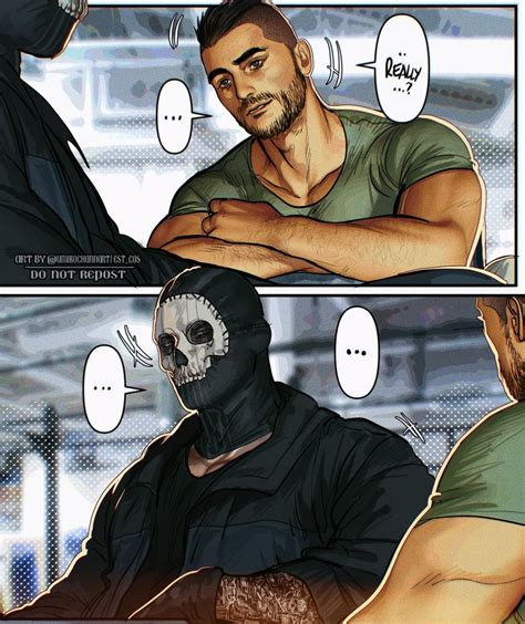Ghost And Soap Call Of Duty And 1 More Drawn By Umikochannart Danbooru