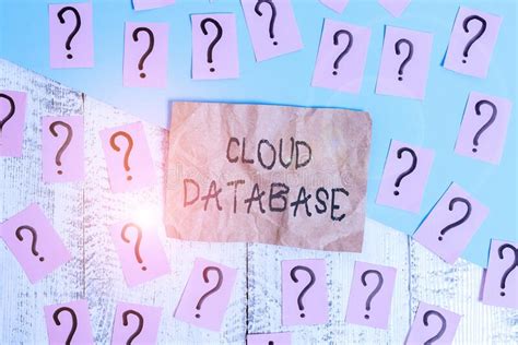 Word Writing Text Cloud Database Business Concept For Optimized Or