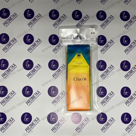 Лента для художественной гимнастики Chacott градиентная Ribbon 4 м радуга 796 цена в Москве