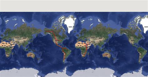 Migration Map Scribble Maps