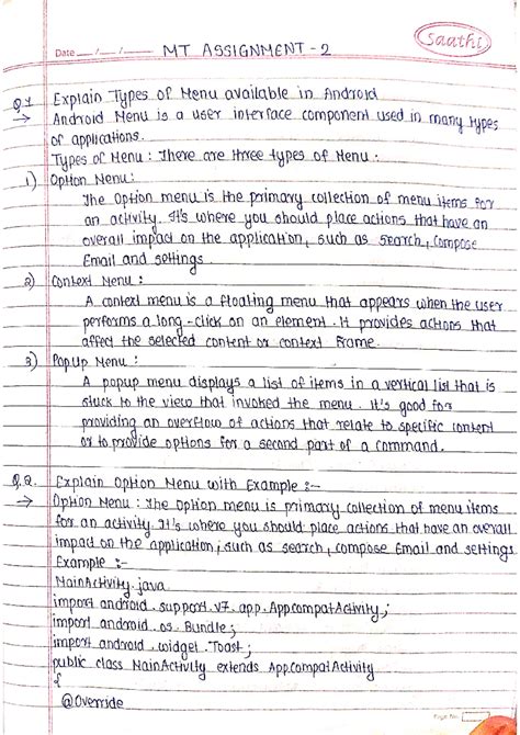 MT Assignment Lecture Notes MSc Computer Science Studocu