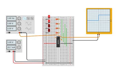 Circuit Design Mod16 Up Counter 74hc93 Tinkercad
