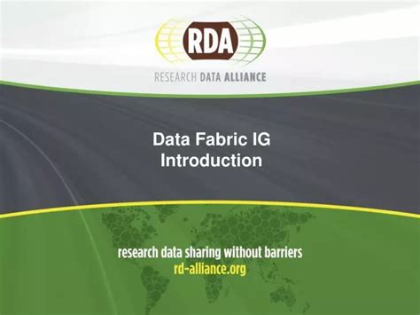 PPT Data Fabric IG Introduction PowerPoint Presentation Free Download ID