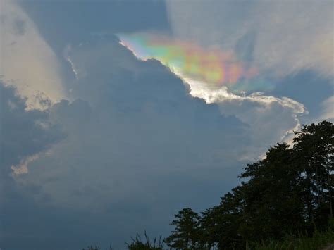 Storm Cloud With Rainbow Effect Kinabatangan River Sukau … Flickr