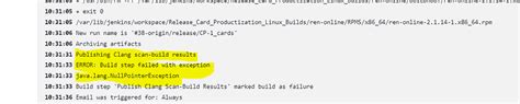 Publishing Clang Scan Build Results Ask A Question Jenkins