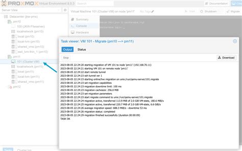 Proxmox Hypervisor High Availability Cluster Firewall Proxmox Commands Blog Jklug Work