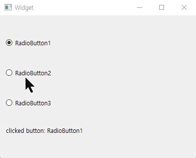 Qt Qradiobutton Keep Going