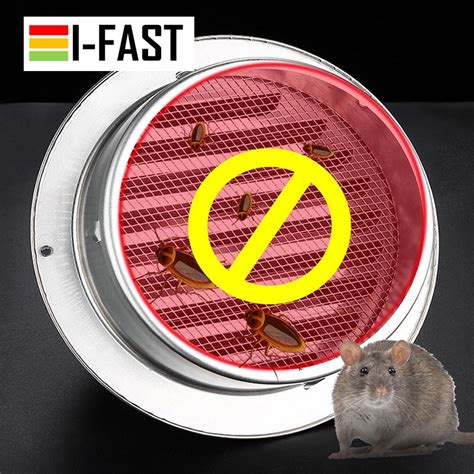 ฝาครอบช่องระบายอากาศ สแตนเลส เกรด A มีตาข่ายกันแมลง ขนาด 2 2 5 3 5 4 6 8 นิ้ว สินค้าพร้อมส่งด่วน