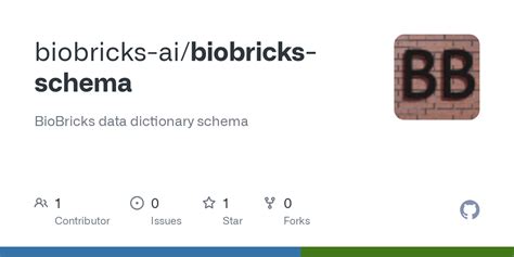 Github Biobricks Aibiobricks Schema Biobricks Data Dictionary Schema
