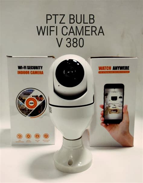 Ptz Bulb Camera Wifi 2 Mp At ₹ 1200 Piece In Mumbai Id 2850535741962