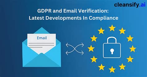 email verification api for gdpr compliance preparation by jameslane