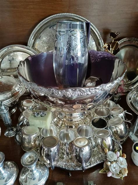 Silver Dinner Set By Rogers Sterling Furniture And Home Living