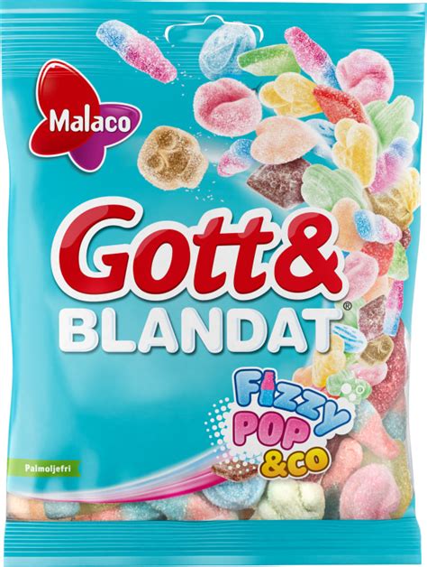 Buy Malaco Delicious And Mix Gott And Blandat Fizzy Pop And Co Chewy Candy