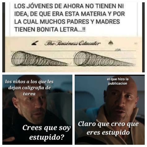 Memes En Cursiva