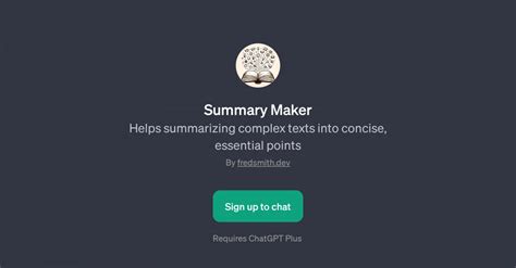 Summary Maker