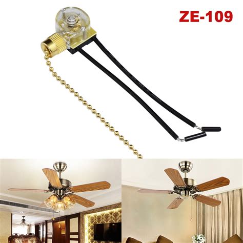 Replacing A Ceiling Fan Pull Chain Switch