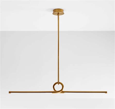 House And Home Loop Linear Pendant House And Home