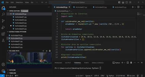 Silvia Pinto Bernabé On Linkedin Python Visualcode