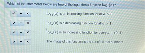 Solved Which Of The Statements Below Are True Of The Chegg Com