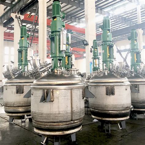 Polymerization Reactor 1000l Pressure Vessel With Safety Valve