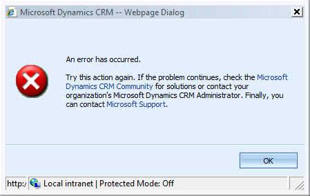 Error Deleting A Record Within Microsoft Dynamics CRM Techyv