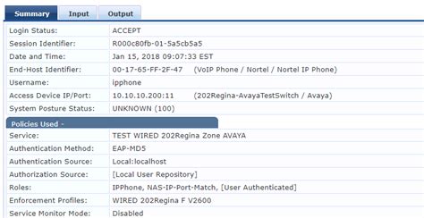 Using Nas Ip Address And Nas Port In An Enforcement Policy Security