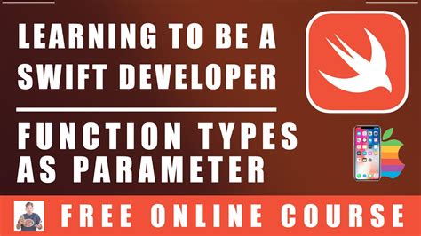 Learn Swift With David Function Types As Parameter Types Lesson 57