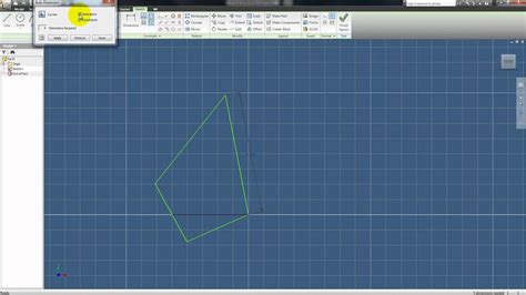 Autodesk Inventor Tutorial Auto Dimensioning D Sketches Normalized Audio YouTube