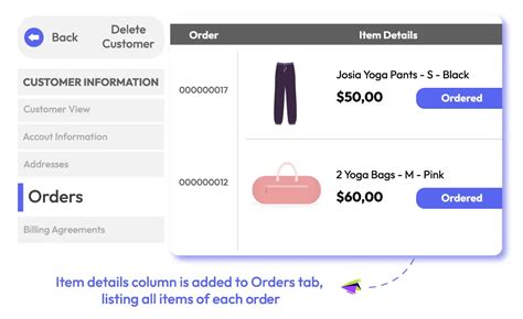 Magento 2 Order History Extension Access Order Details