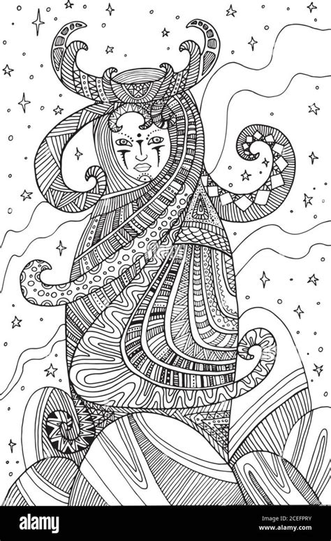 Шаман раскраска 75 фото