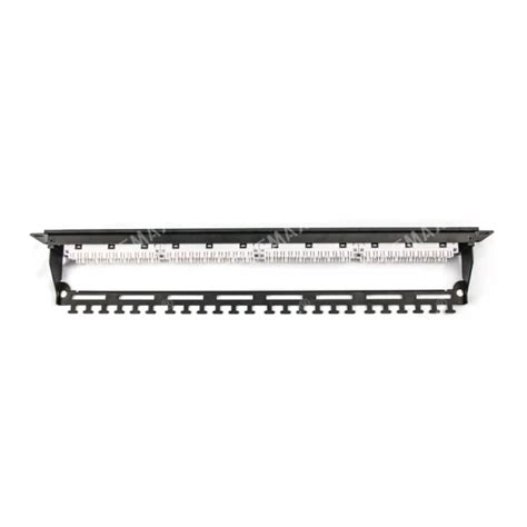 U Inch Ports Cat UTP PCB Patch Panel Dual IDC With Back Bar Front Disassembled Type