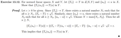 Real Analysis Is This Manipulation Of A Sequence Of Linear Operators