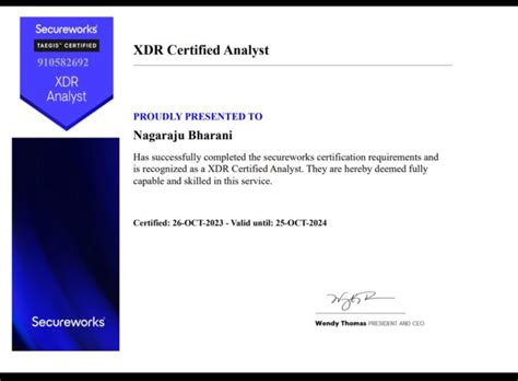 Secureworksn Xdranalyst Akhil Bharani