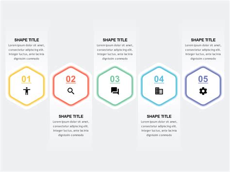 hexagon array contents powerpoint templates powerpoint free