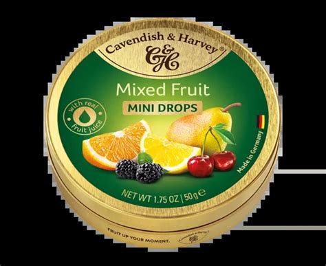 Mixed Fruit Drops 50g Yimmys Candy